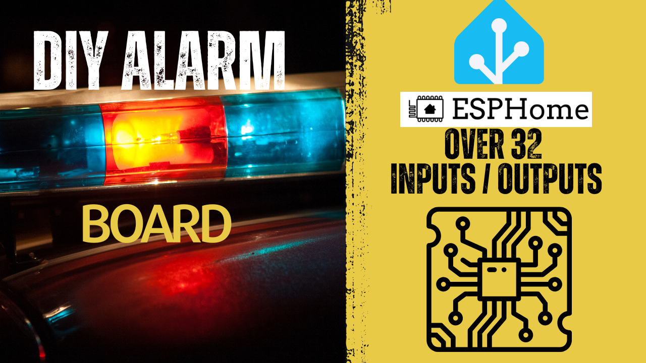 DIY Epic ESPHome Alarm with Over 32 Sensors/Relays - Average Automation